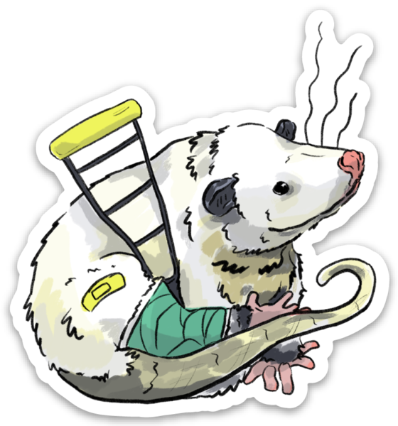Get Well Soon Vinyl Sticker – Gilbert and Friends